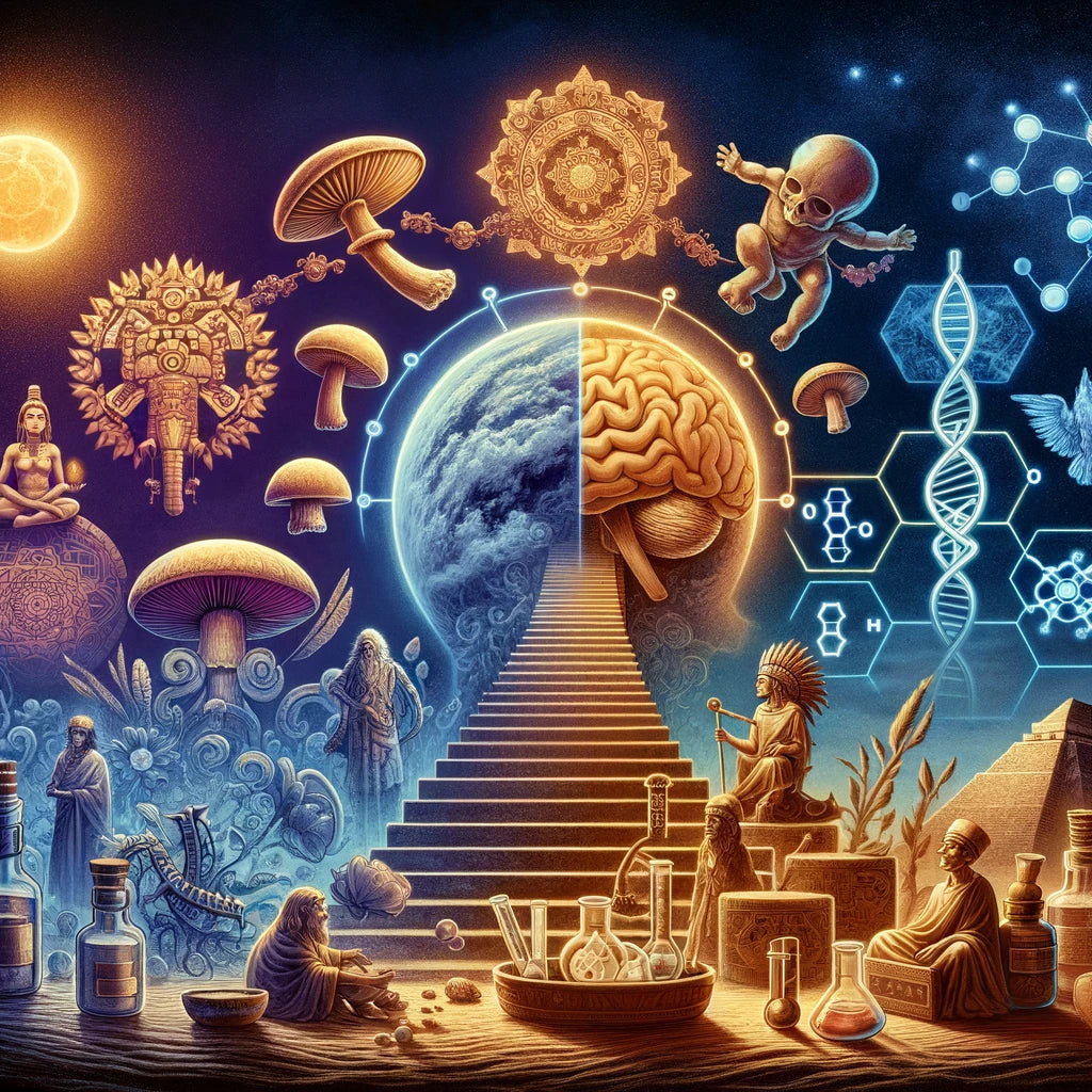 The Sacred Journey: Historical and Cultural Use of Entheogenic Mushroo