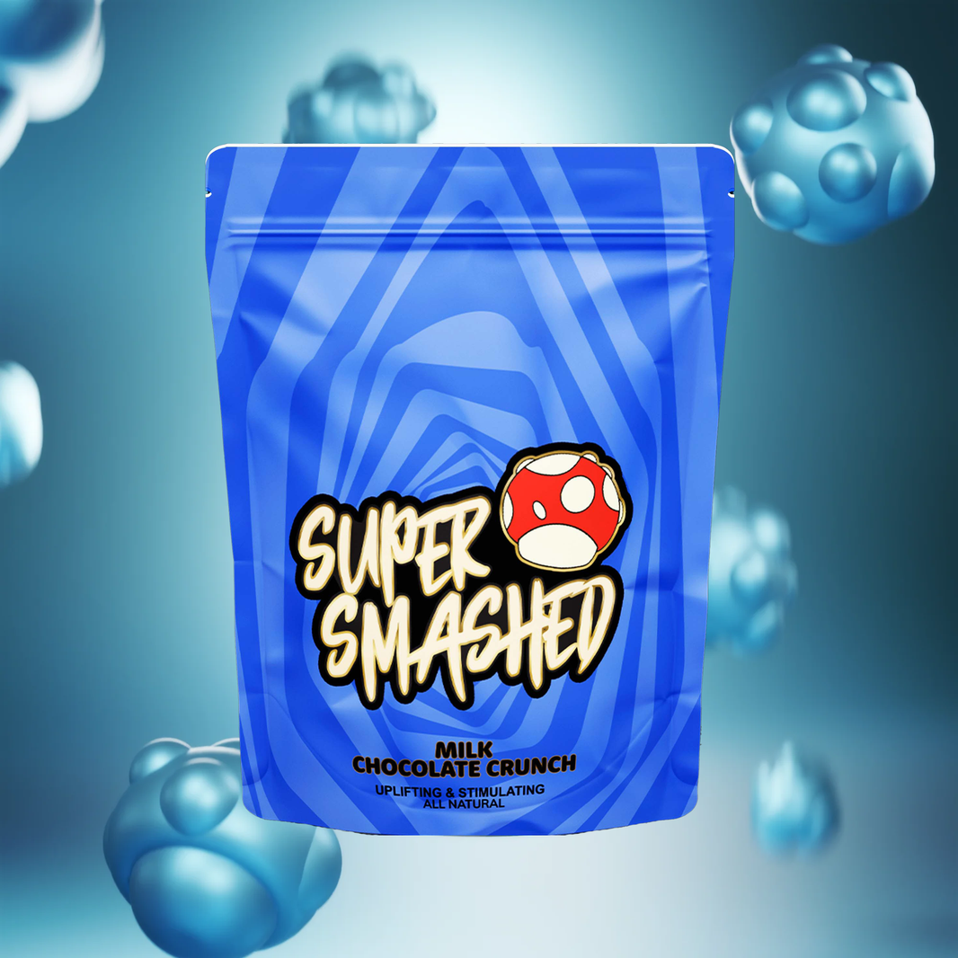 Super Smashed Shrooms - Mushrooms Chocolates, Gummies, and more