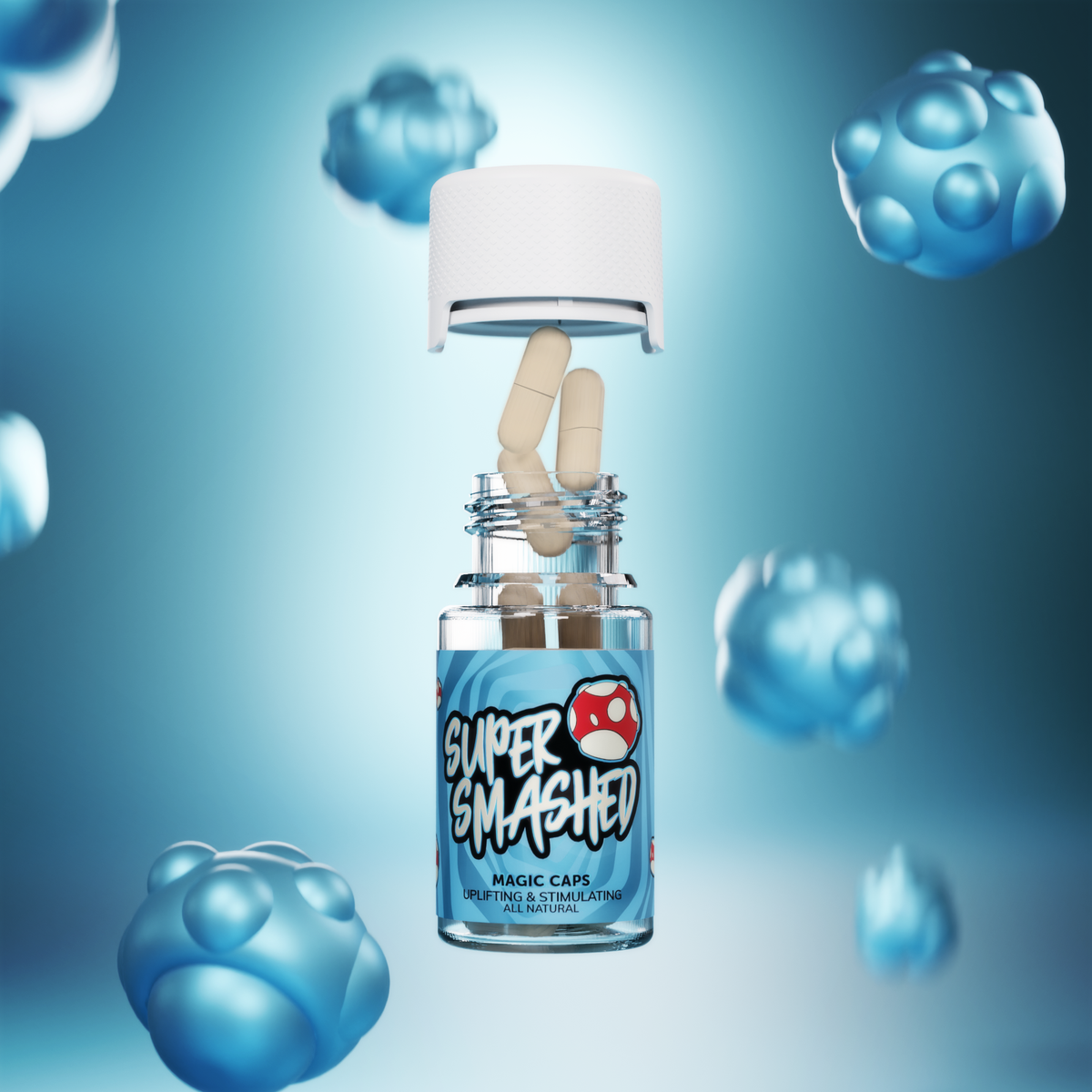 Super Smashed Shrooms - Mushrooms Chocolates, Gummies, and more